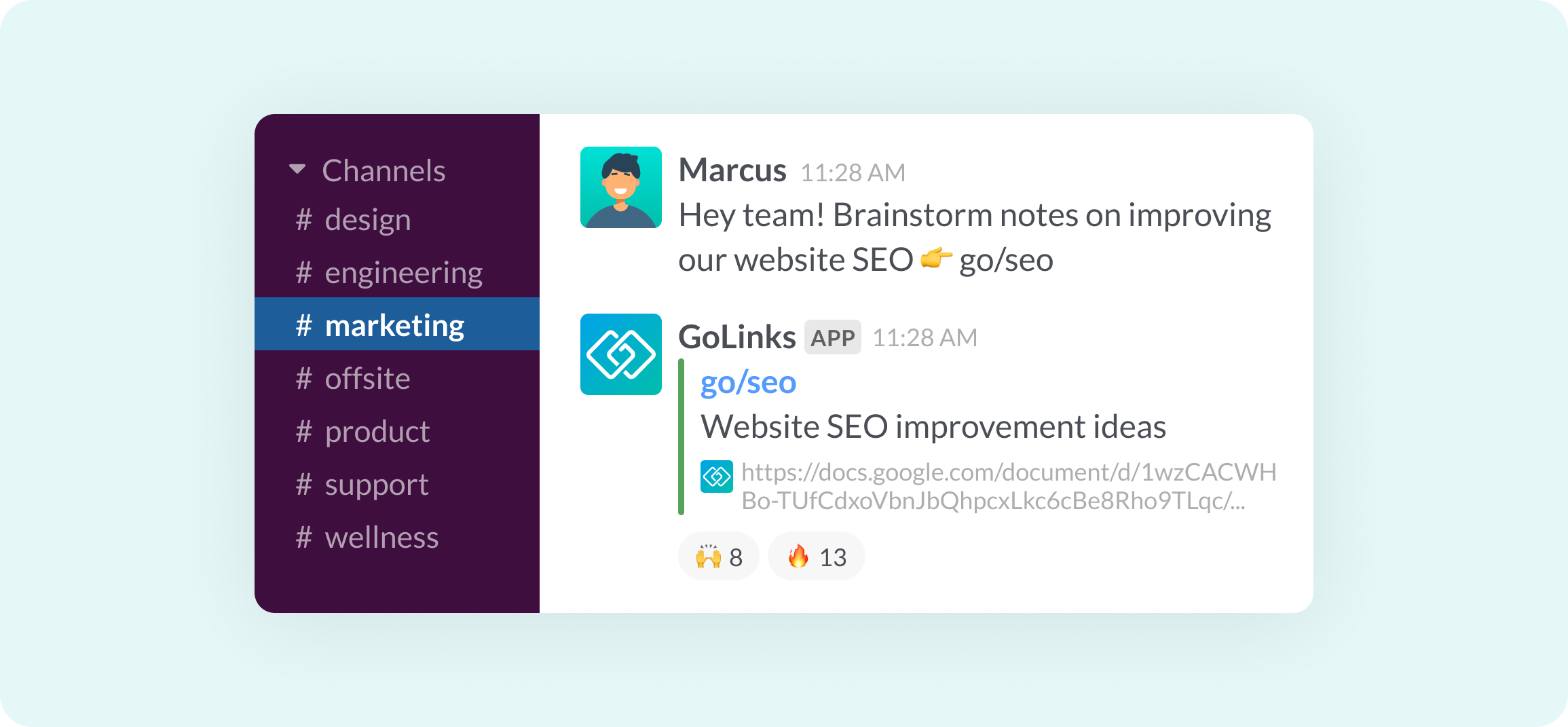 Integrations | GoLinks®